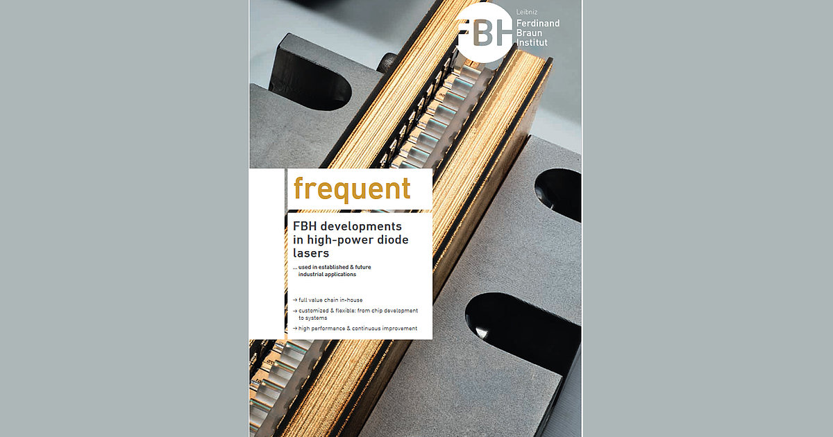 Newly published: frequent on high-power diode lasers | Ferdinand-Braun ...