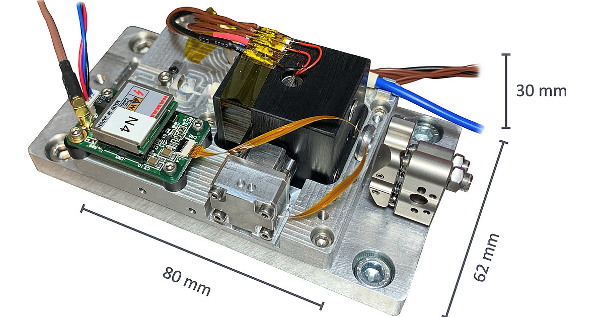 Miniaturized rubidium two-photon optical frequency references driven by ...