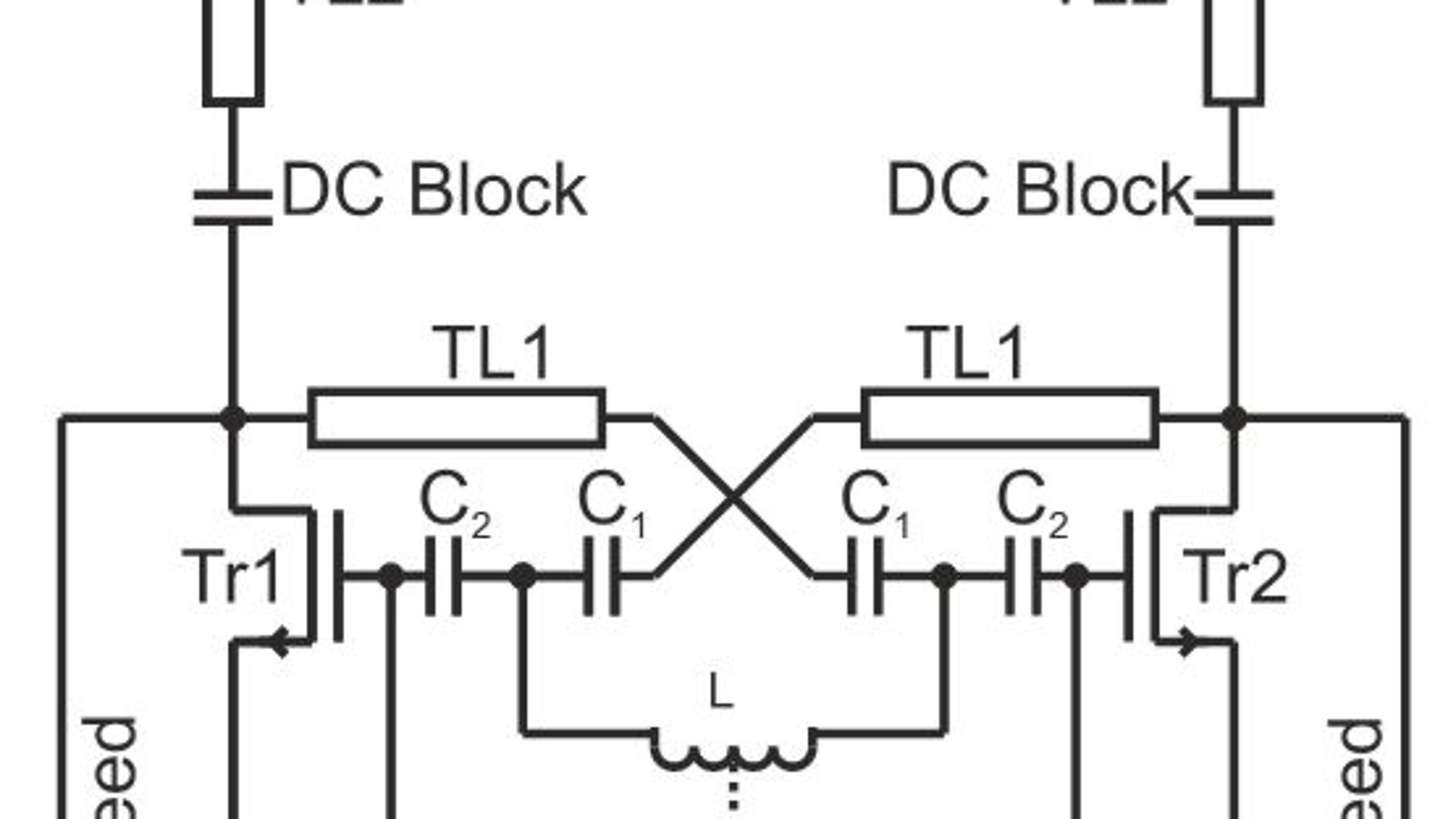 Differential GaN-power oscillator for compact high power 2.45 GHz ...