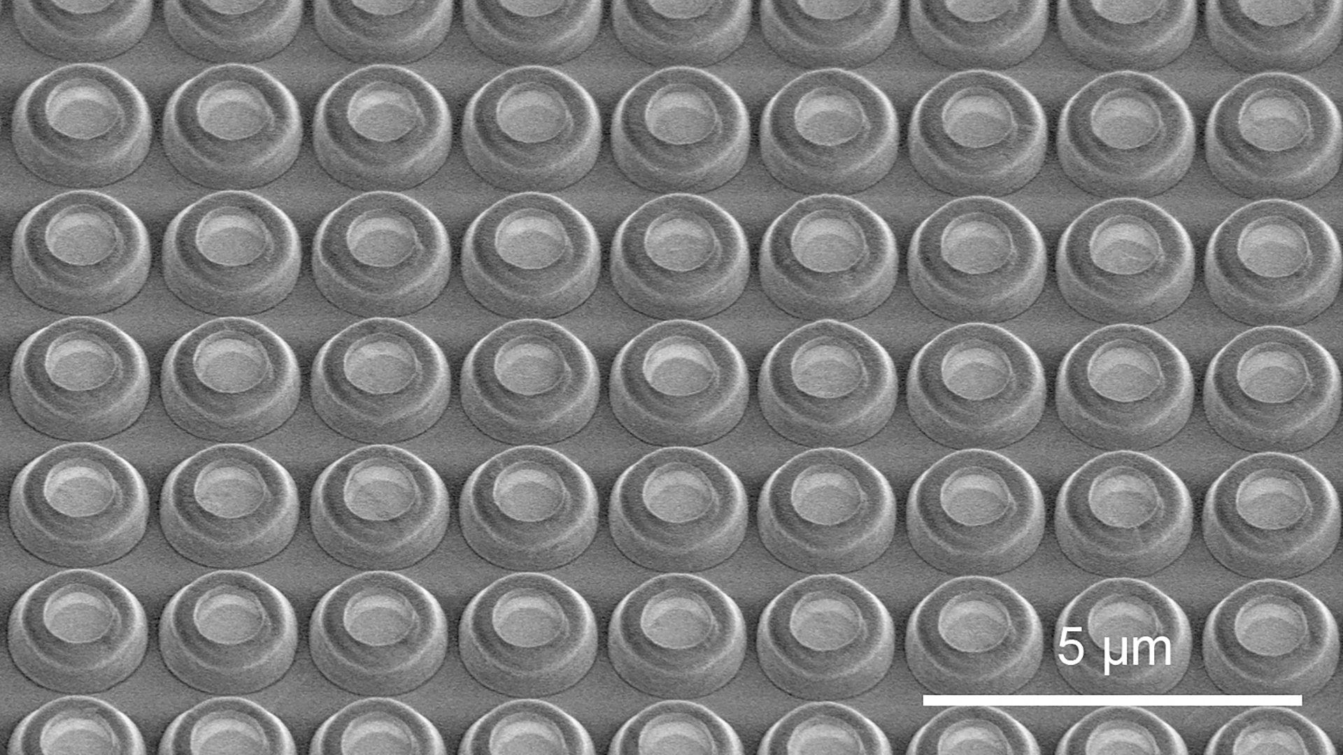 Arrays of ultraviolet micro-LEDs for production, sensing, and ...