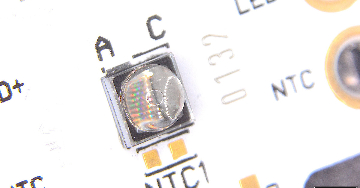 Improved performance of far-UVC LEDs by mounting on a thermally ...
